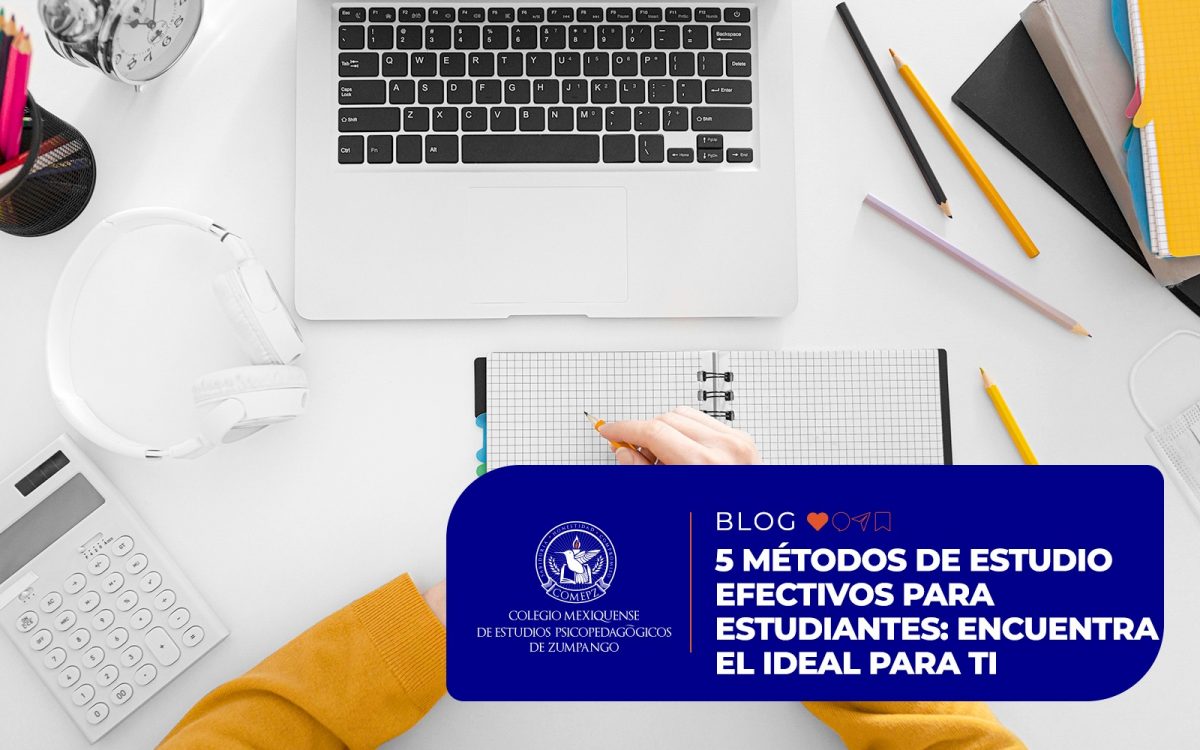 5 Métodos de estudio efectivos para estudiantes.